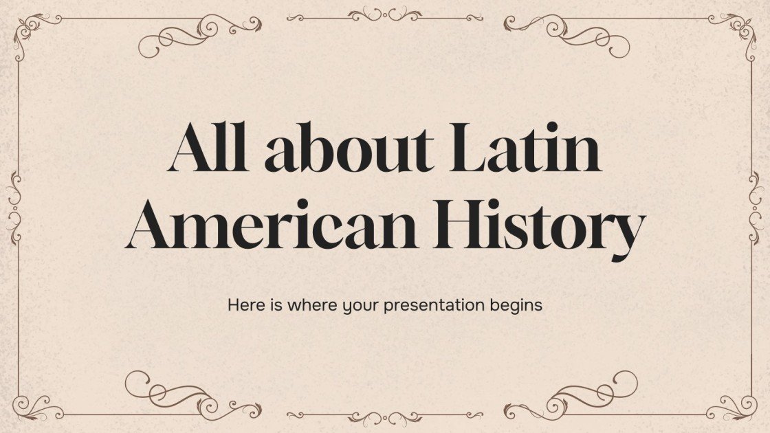 Latin Google Slides and PowerPoint templates