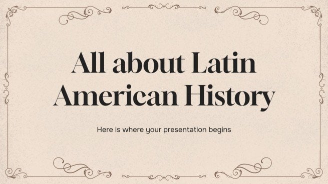 Latin Google Slides and PowerPoint templates