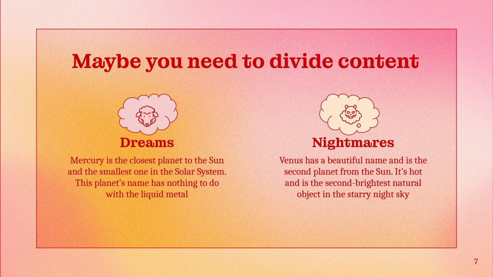 Inside Dreams Minitheme Presentation