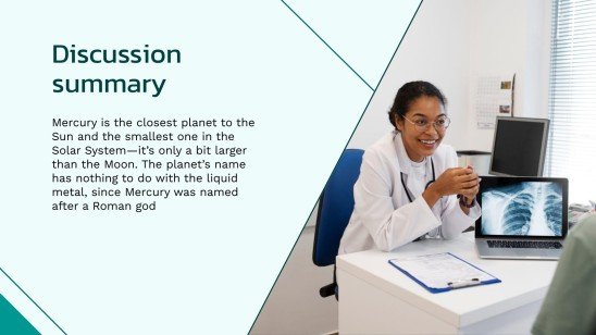 Minimalist Blue Scale Clinical Case Presentation