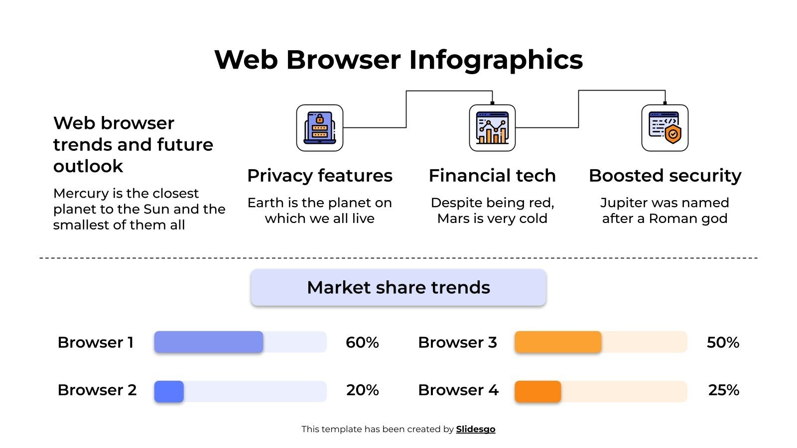 Web Browser Infographics