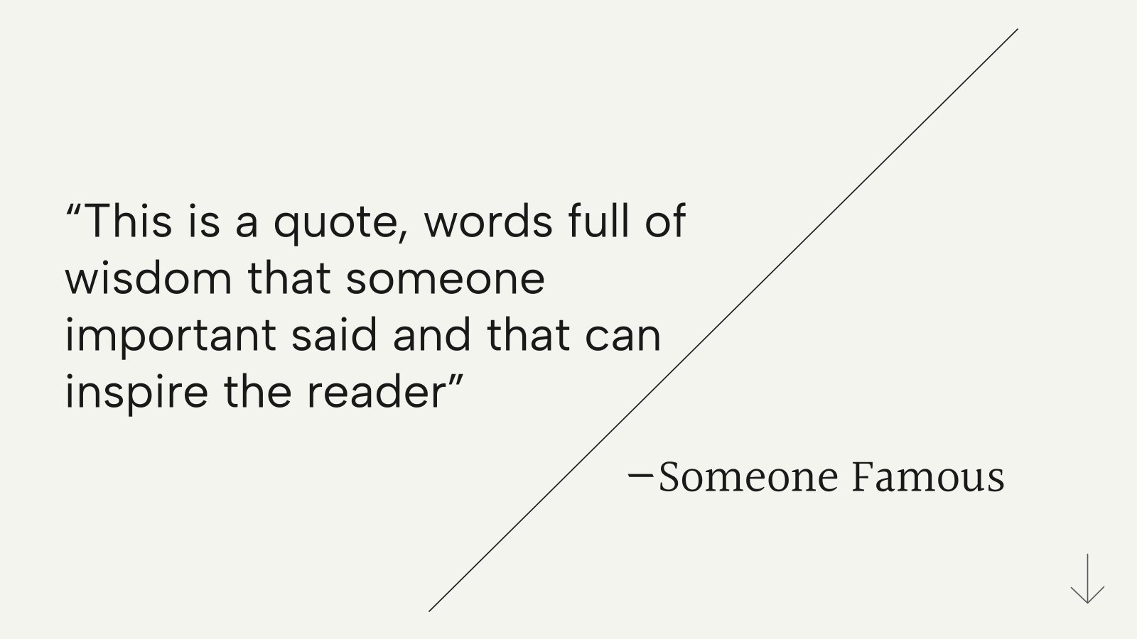 Minimal Pecha Kucha Presentation