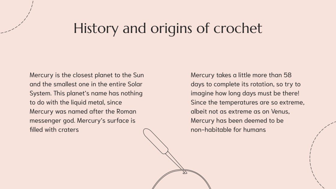 Crochet Knitting Workshop Presentation