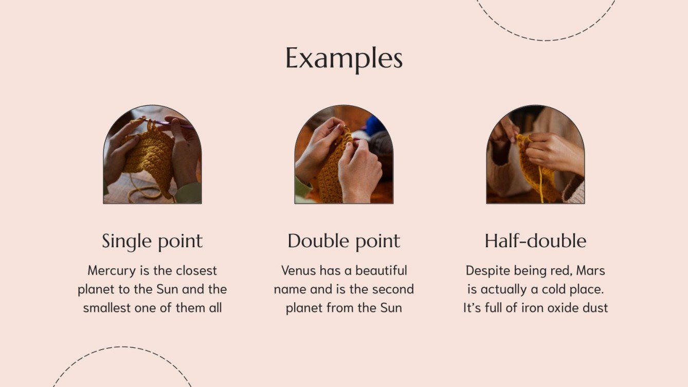 Crochet Knitting Workshop Presentation