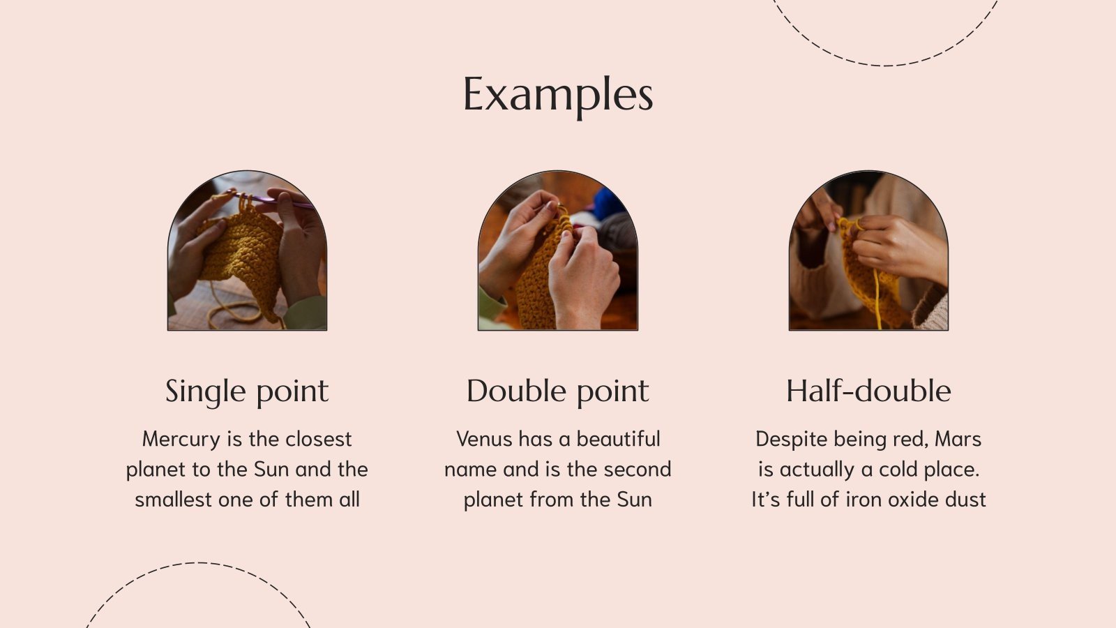 Crochet Knitting Workshop Presentation