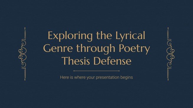 Plantillas gratis para Google Slides y PPT sobre poesía