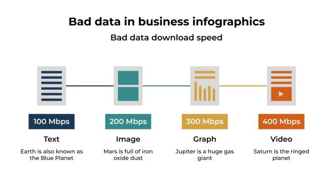 Bad Data in Business Infographics Template