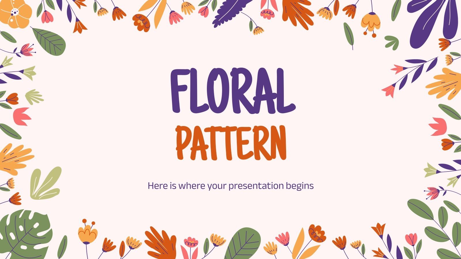 Page 4 | Free Google Slides and PPT Templates Style Floral & Plants