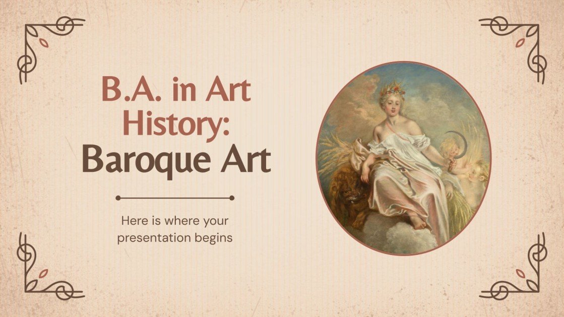 B.A. in Art History: Baroque Art Presentation