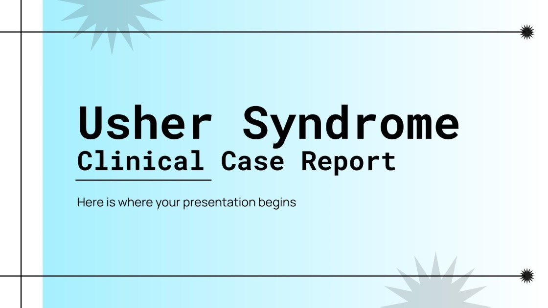 Usher Syndrome Clinical Case Report Presentation