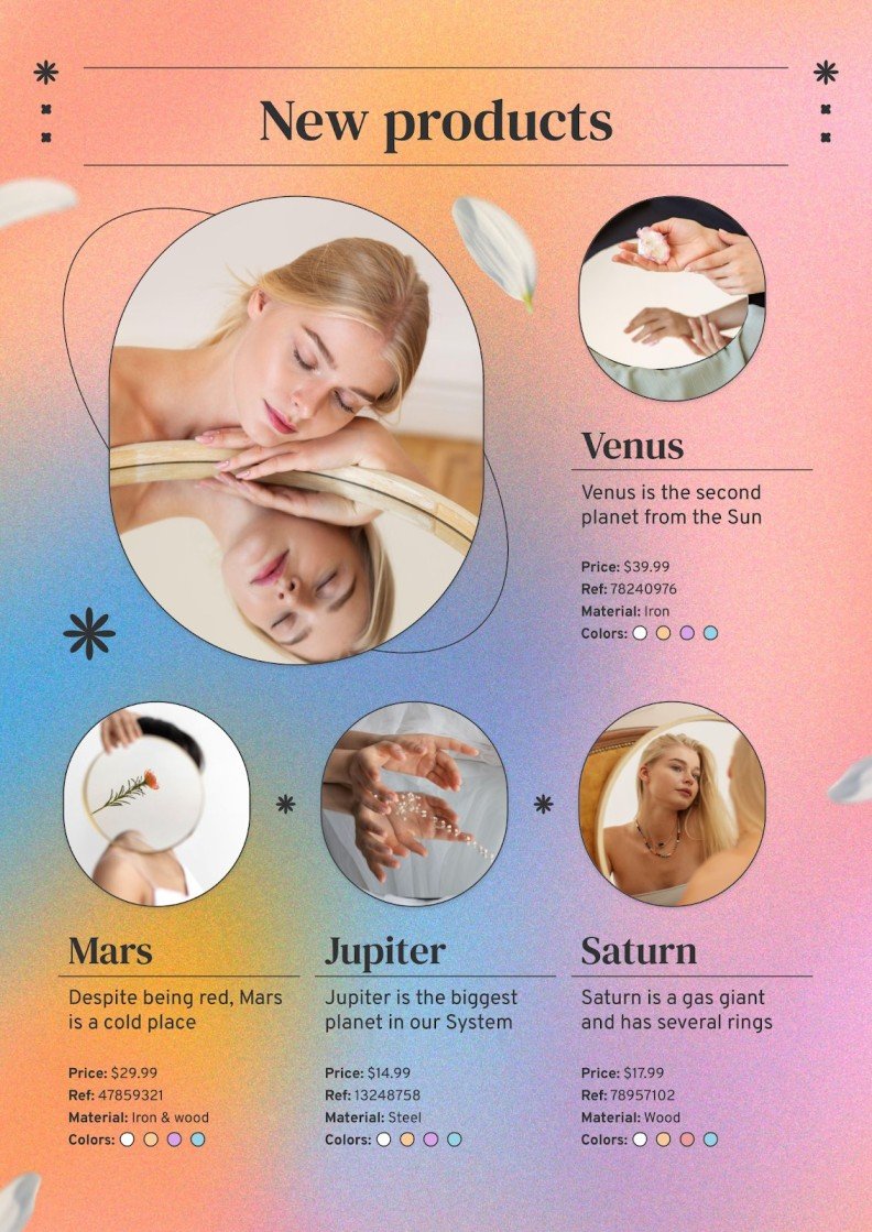 Mirror Catalog Presentation