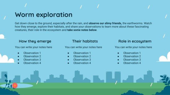 April Showers Activities Presentation