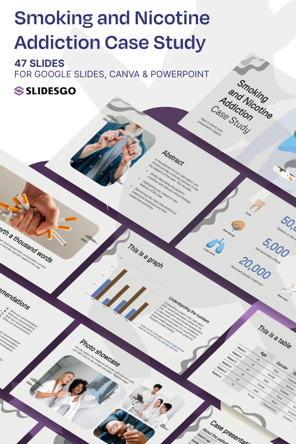 Smoking and Nicotine Addiction Case Study Presentation