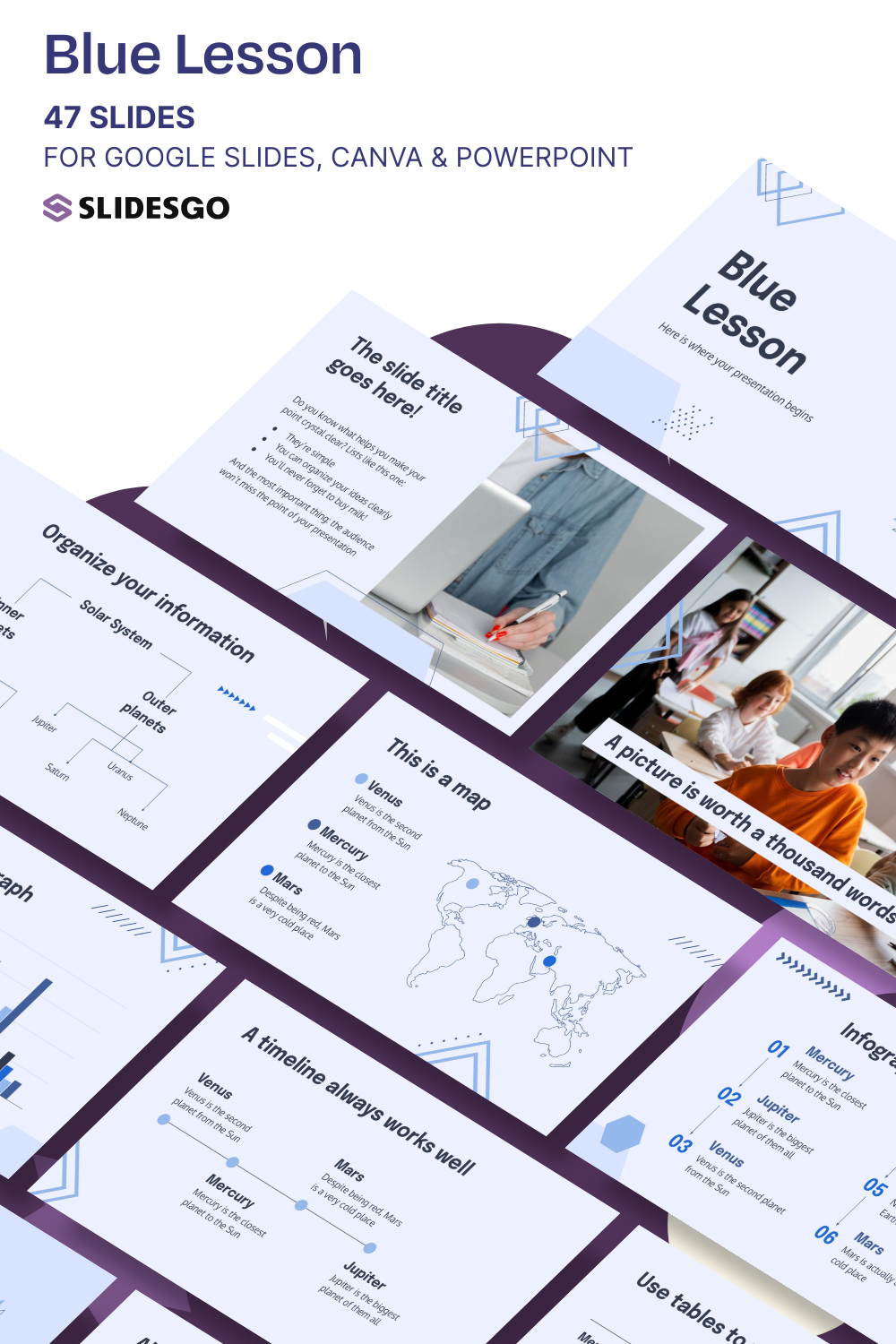 Blue Lesson Presentation