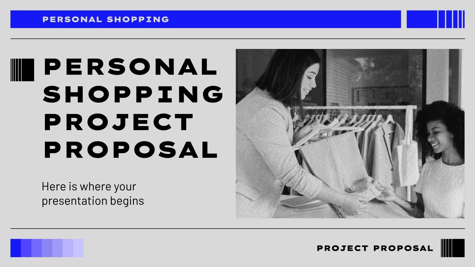 Personal Shopping Project Proposal Presentation