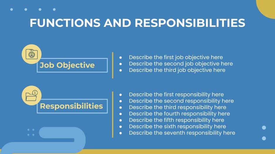 Custodian Job Description Presentation