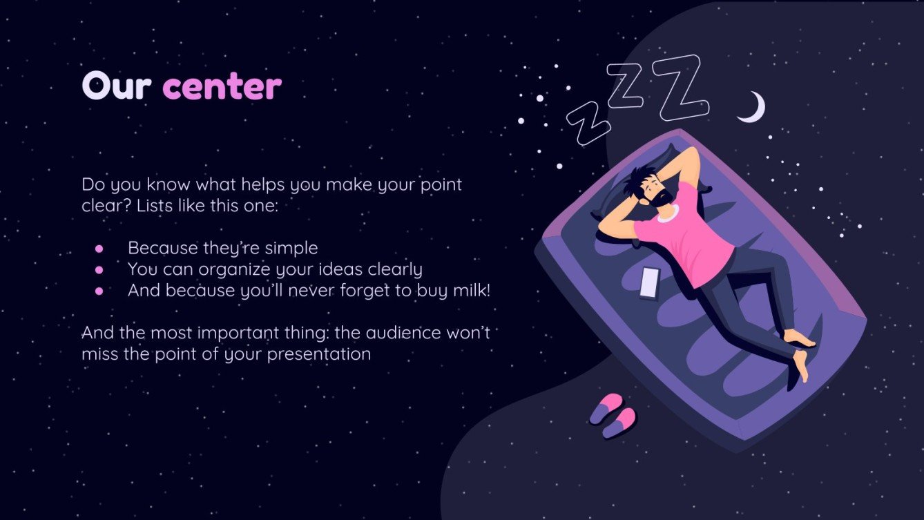 Sleep Disorder Center Presentation