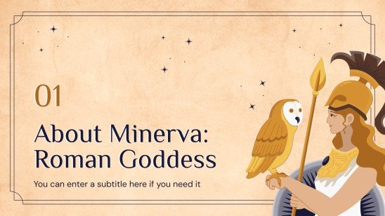 Ancient Roman Goddess: Minerva Presentation