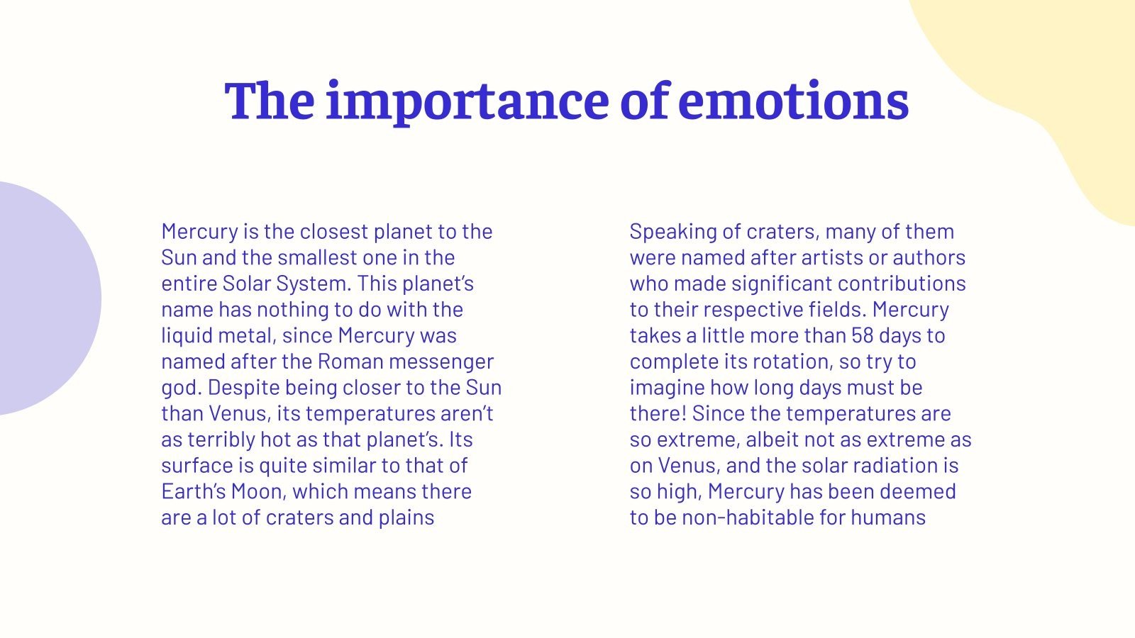 Understanding Emotions Presentation