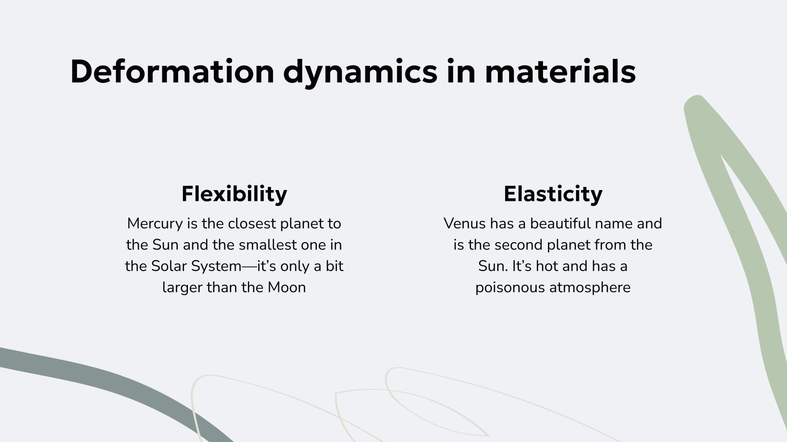 Elasticity of Materials Presentation