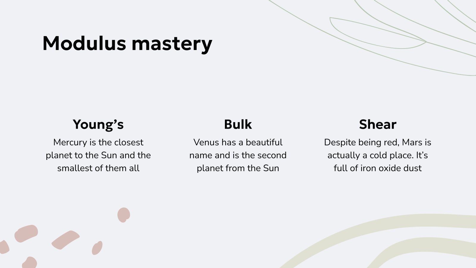 Elasticity of Materials Presentation