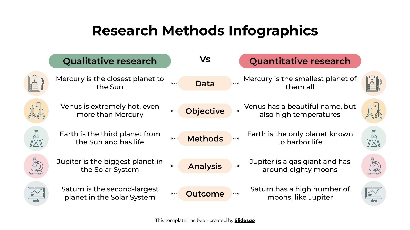 Research Methods Infographics Presentation