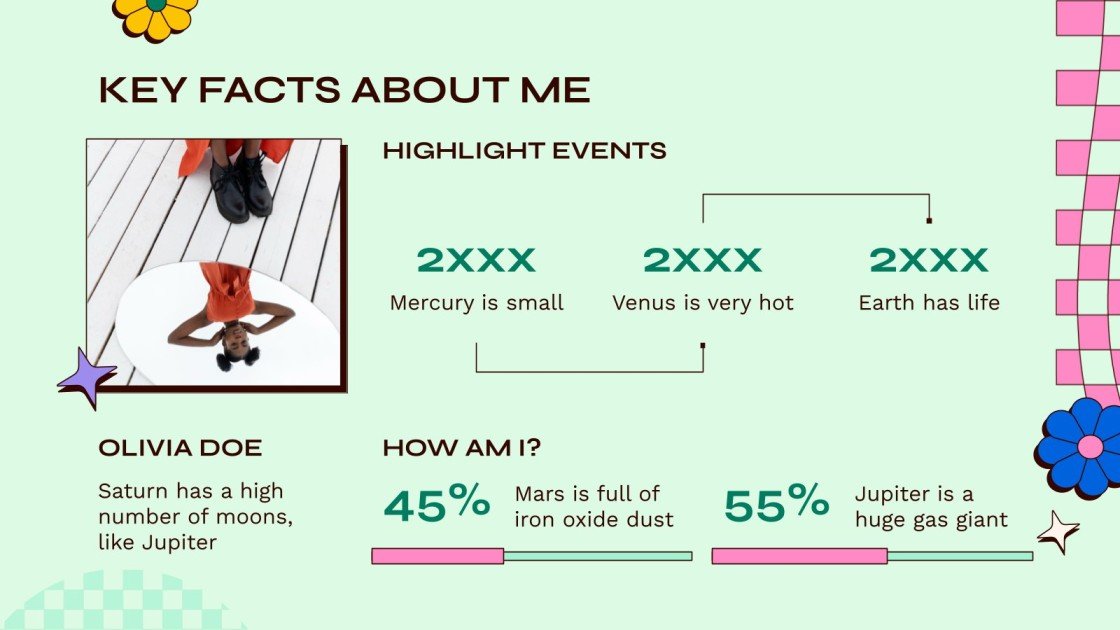 Fun Facts About Me Presentation