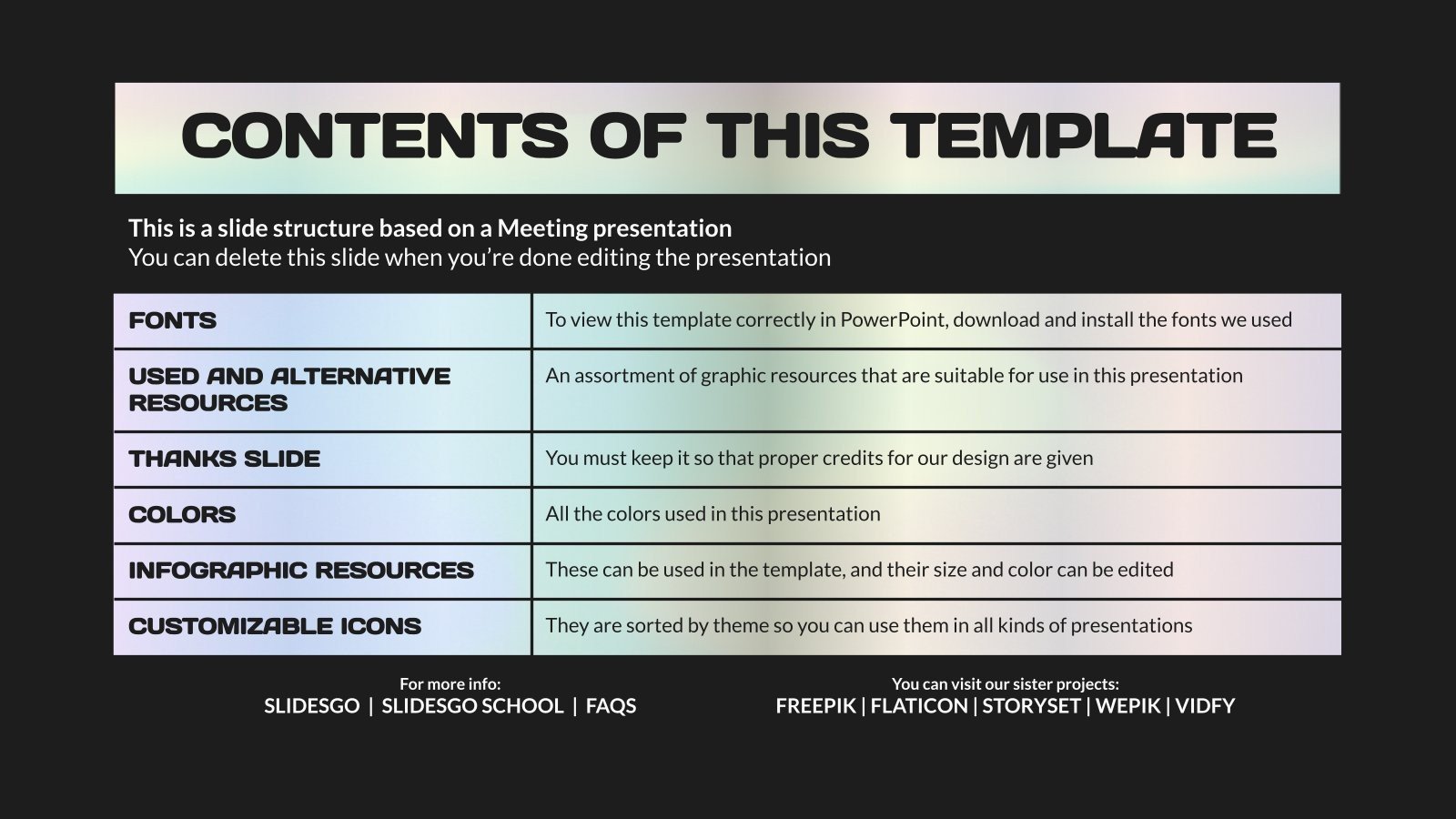 Training Session Presentation