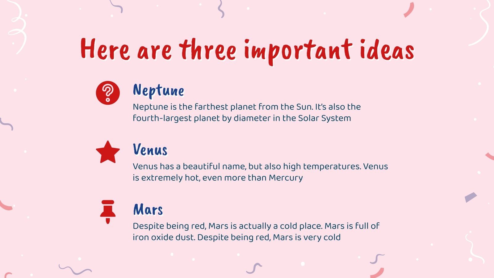 Red, White and Blue Theme Presentation