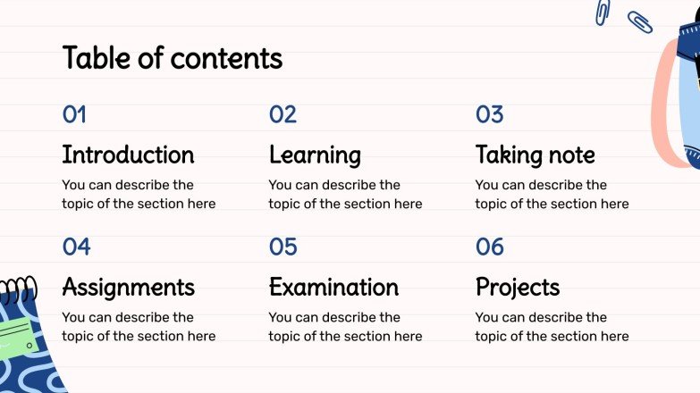 Digital Notebook for High School Students Presentation