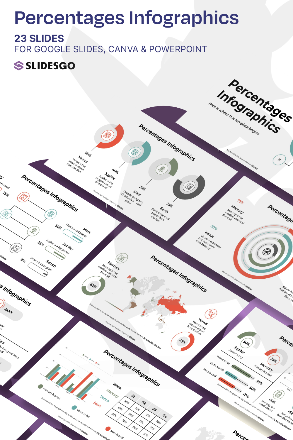 Percentages Infographics Presentation