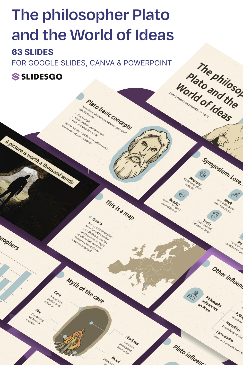 The philosopher Plato and the World of Ideas Presentation