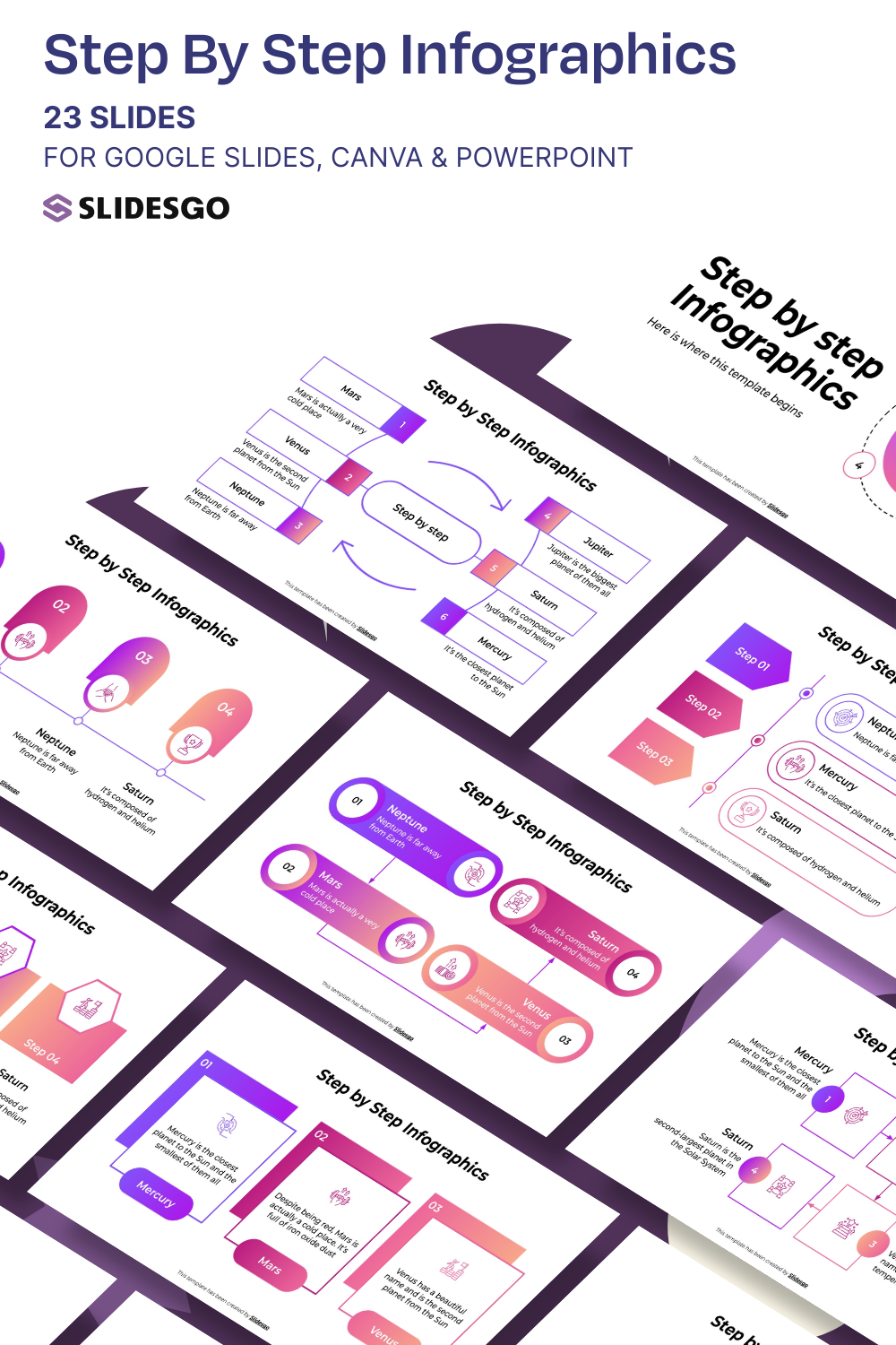 Step By Step Infographics Template