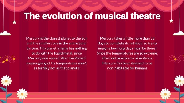 Musical Theatre History Lesson for Middle School