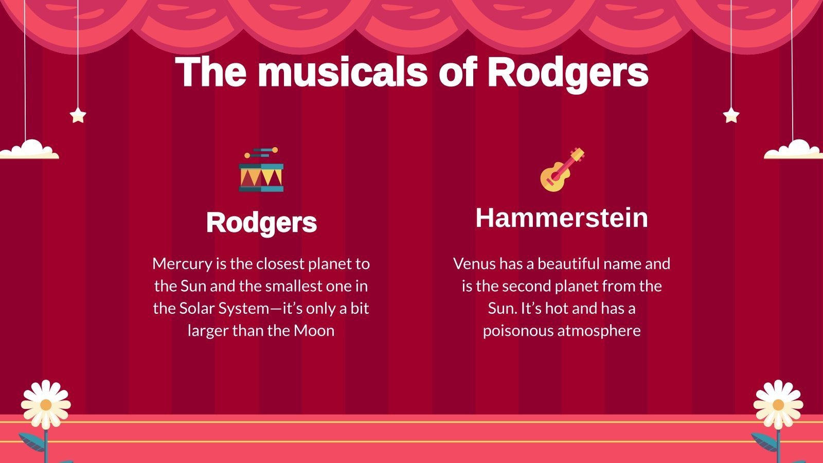 Musical Theatre History Lesson for Middle School