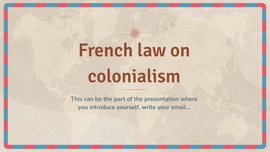 French Colonization Thesis Defense Presentation
