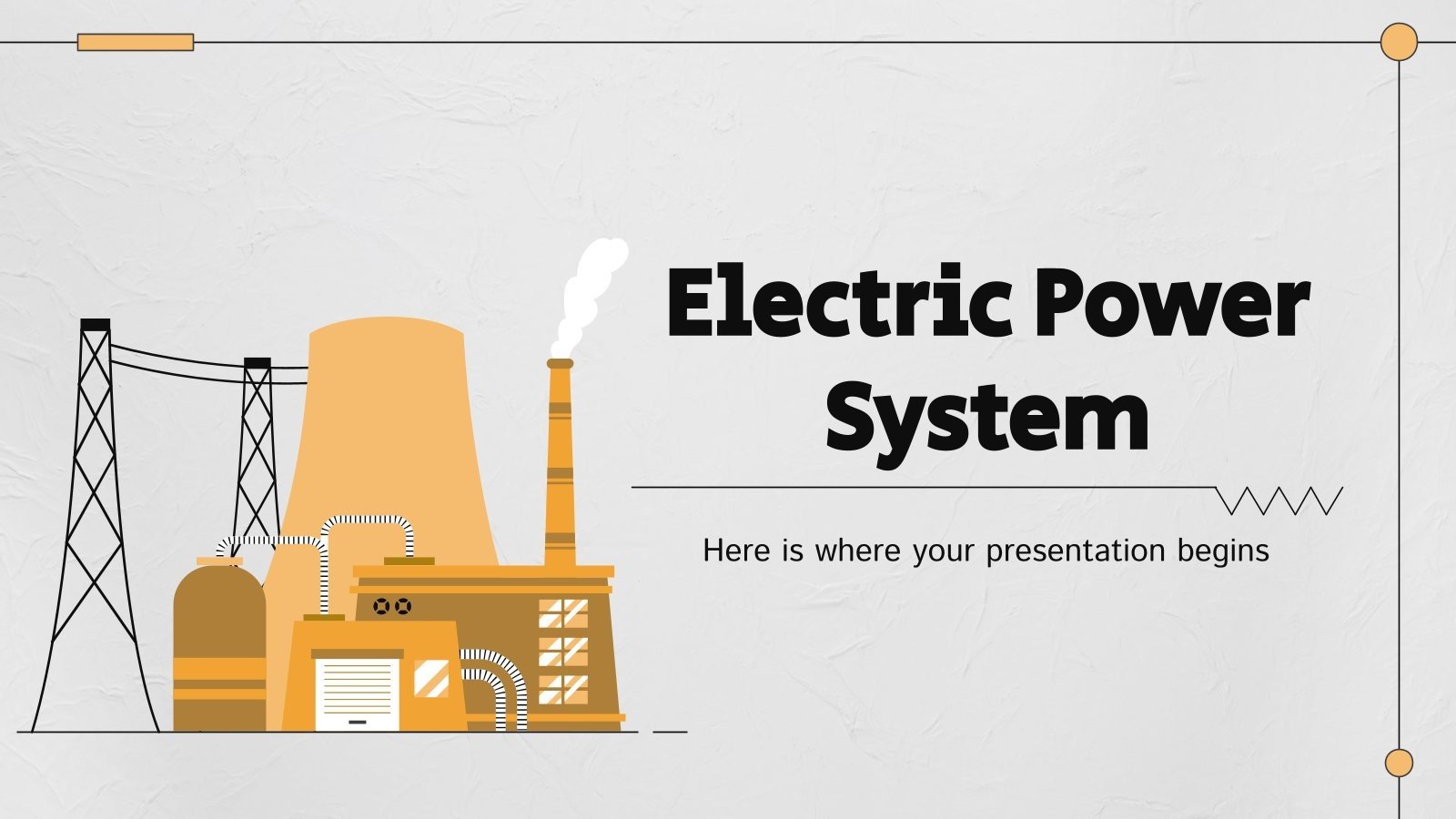 Free electricity templates for Google Slides and PowerPoint