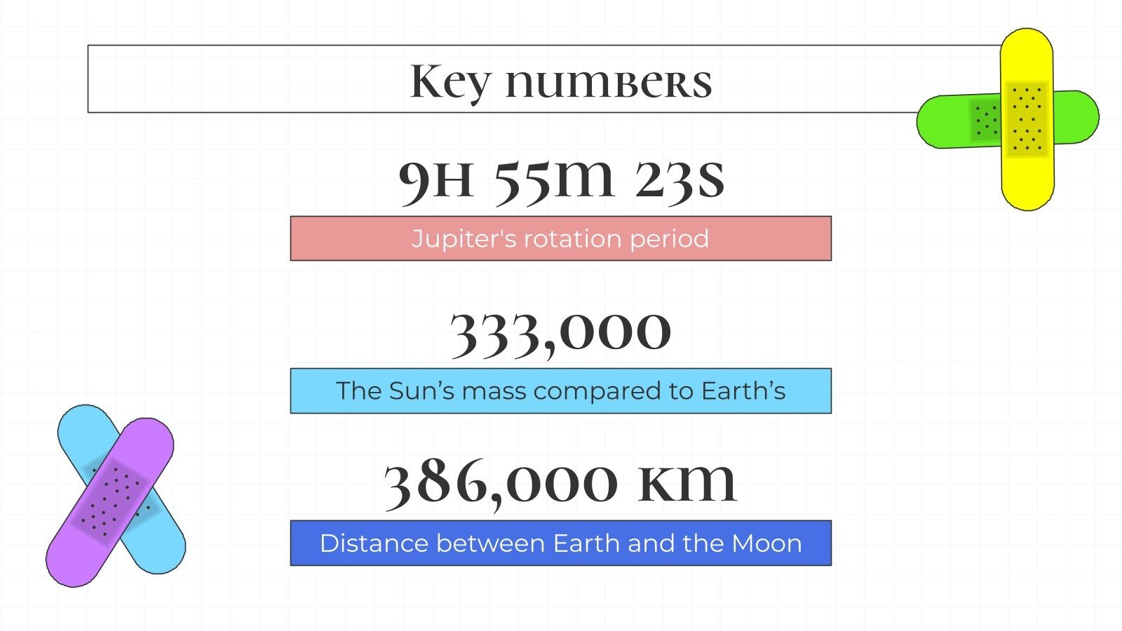 Colorful Band-Aid Style Healthcare Center Presentation