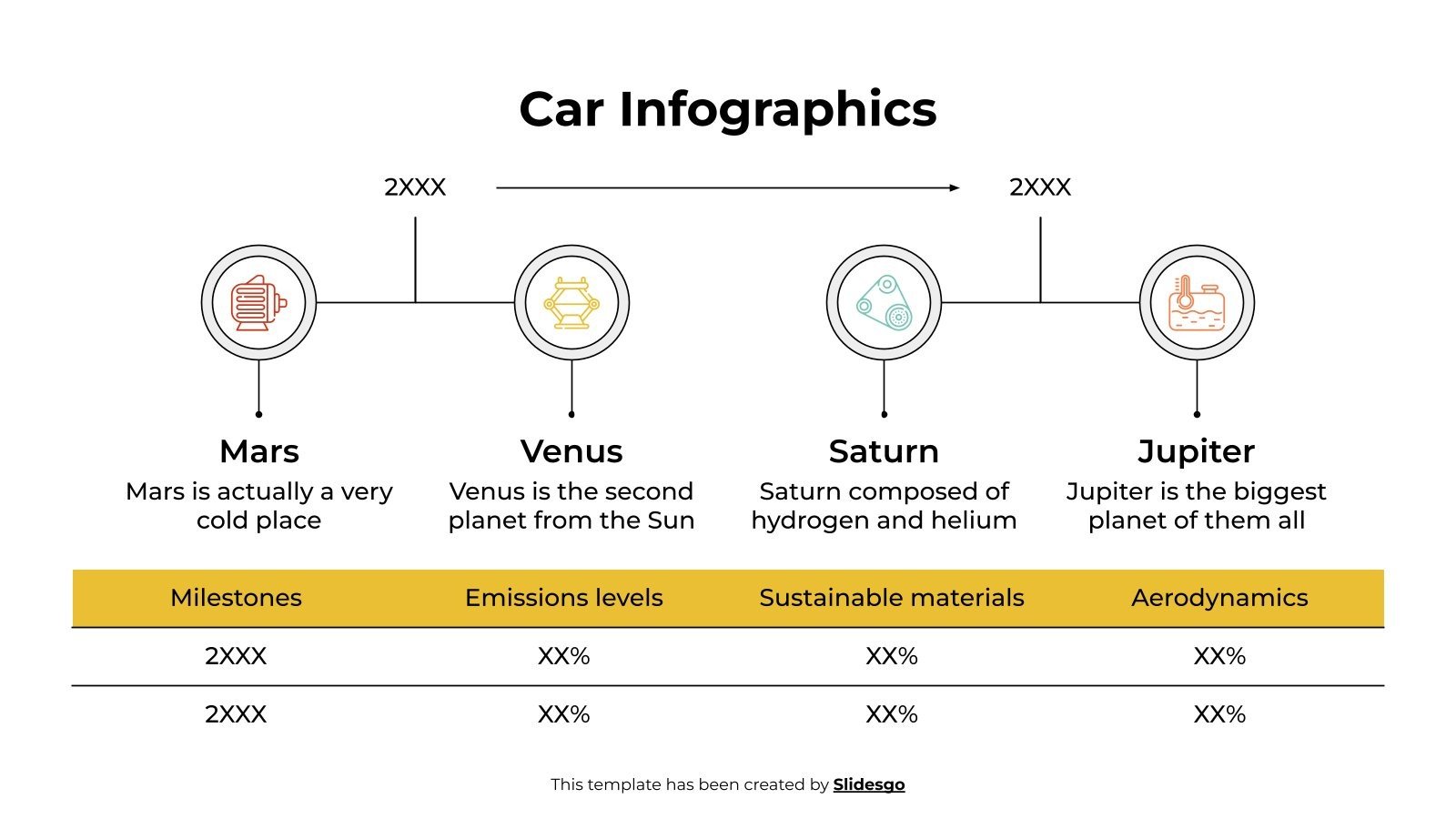Car Infographics Template