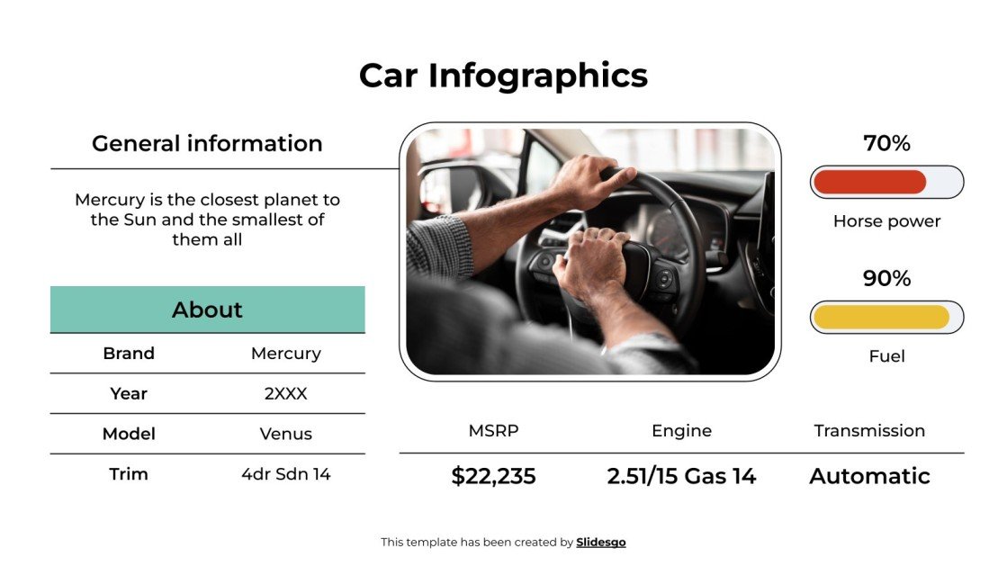 Car Infographics Template