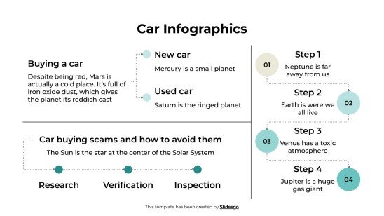 Car Infographics Template
