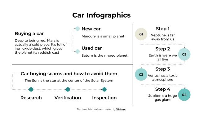 Car Infographics Template
