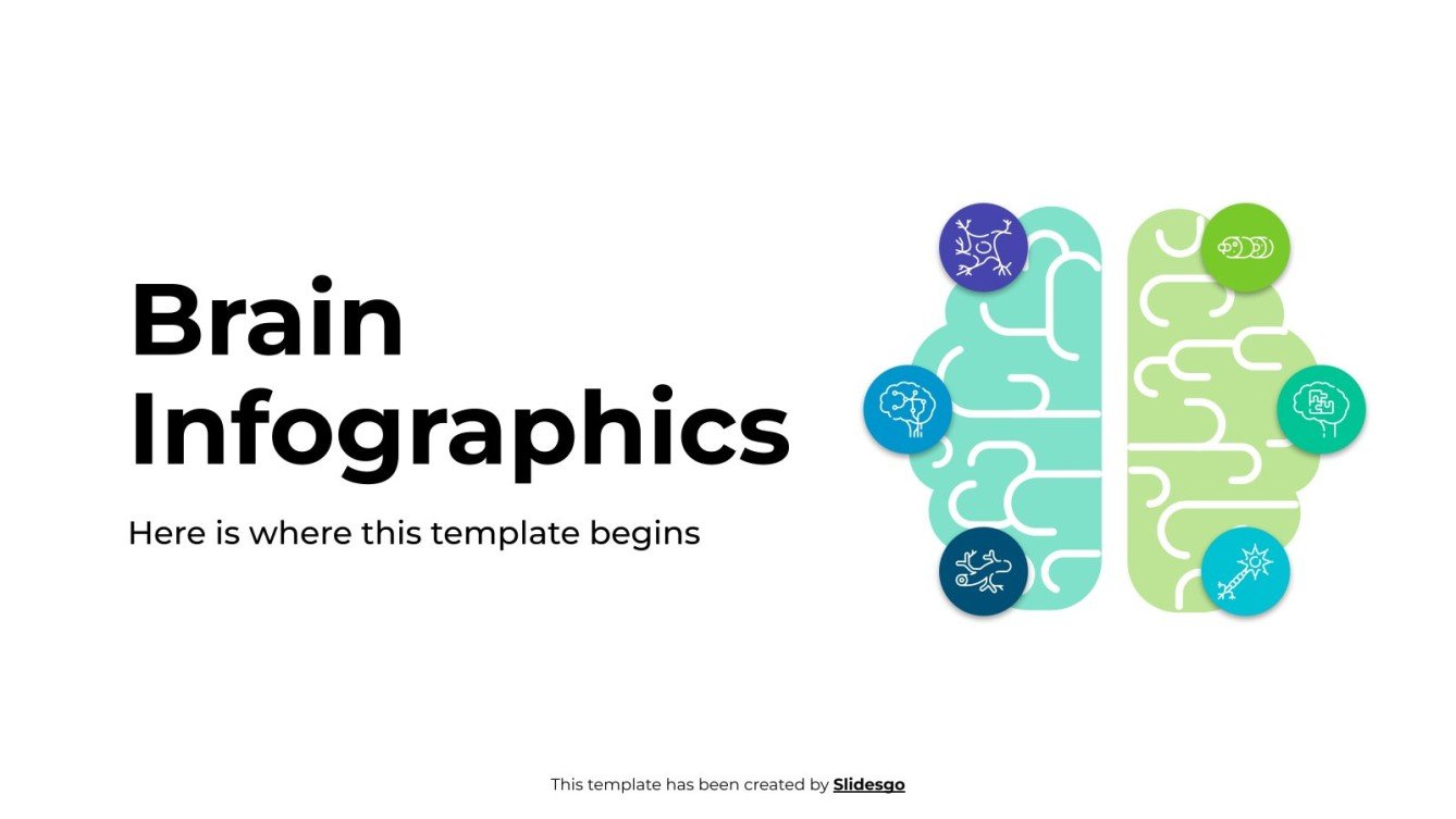 Brain Infographics Template