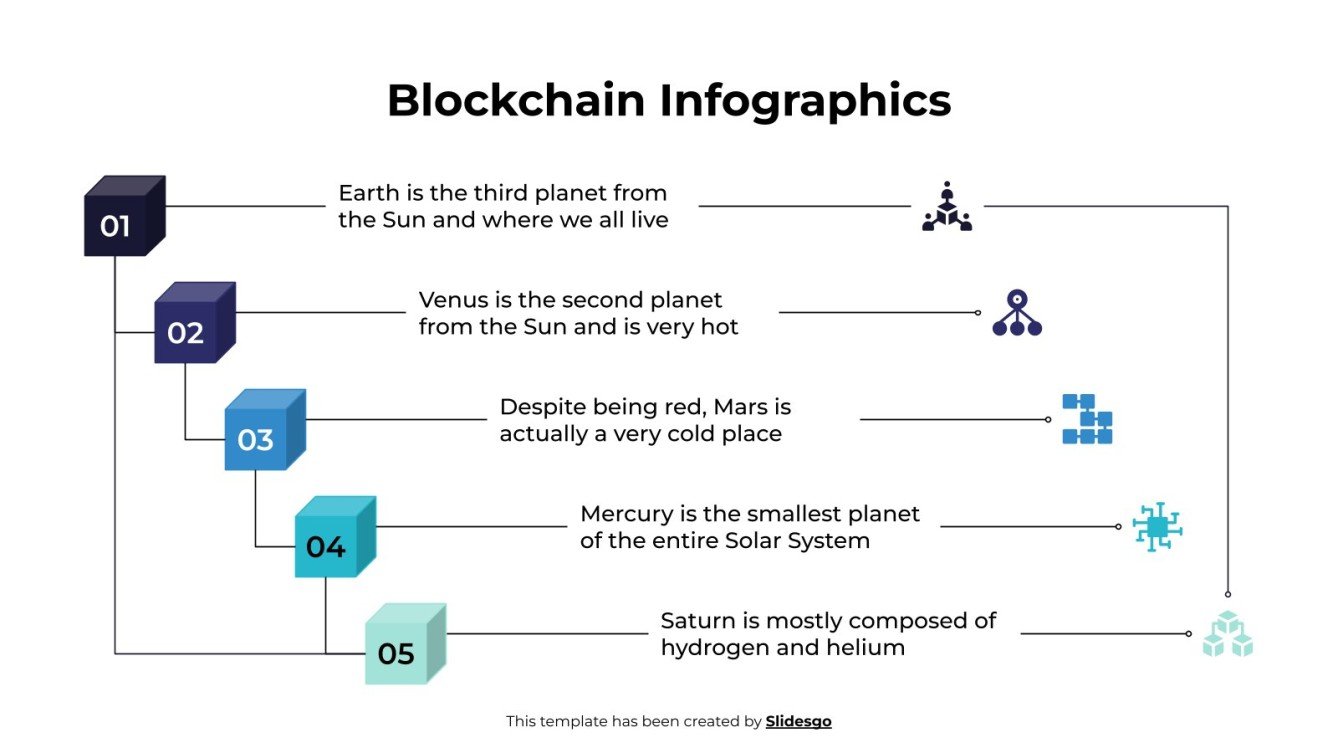 Blockchain Infographics Template