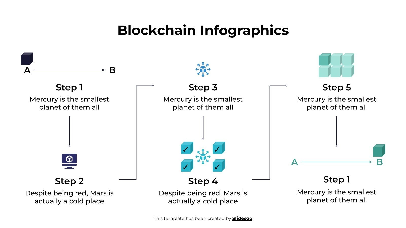 Blockchain Infographics Template