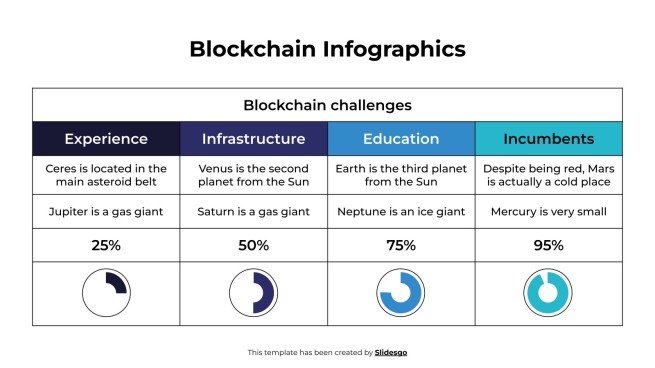 Blockchain Infographics Template