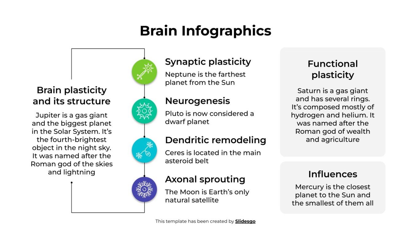 Brain Infographics Template