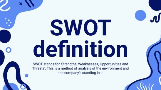 SWOT Definition Meeting Presentation