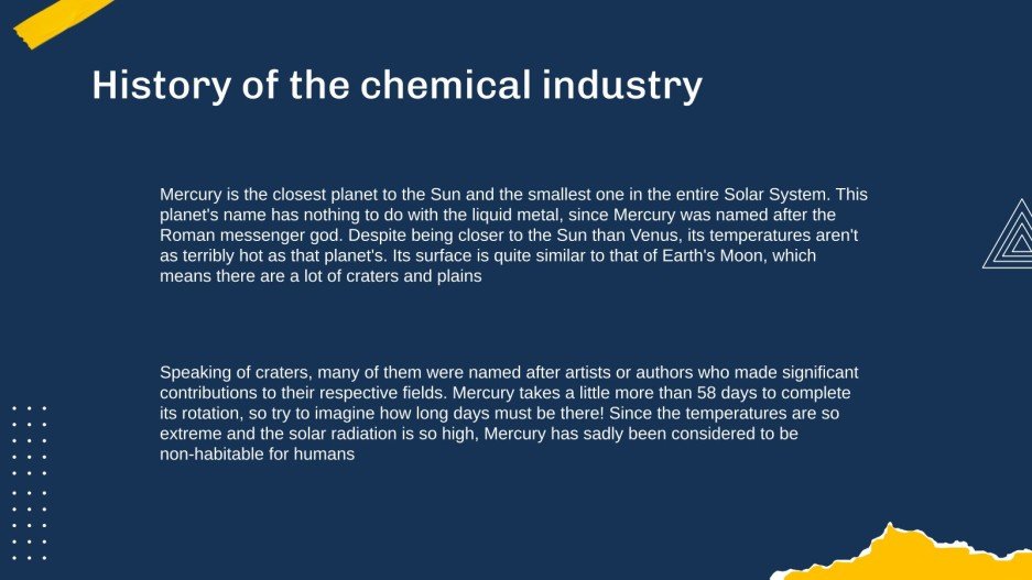 Chemical Industry Presentation