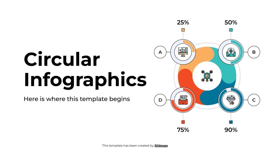 Circular Infographics Template
